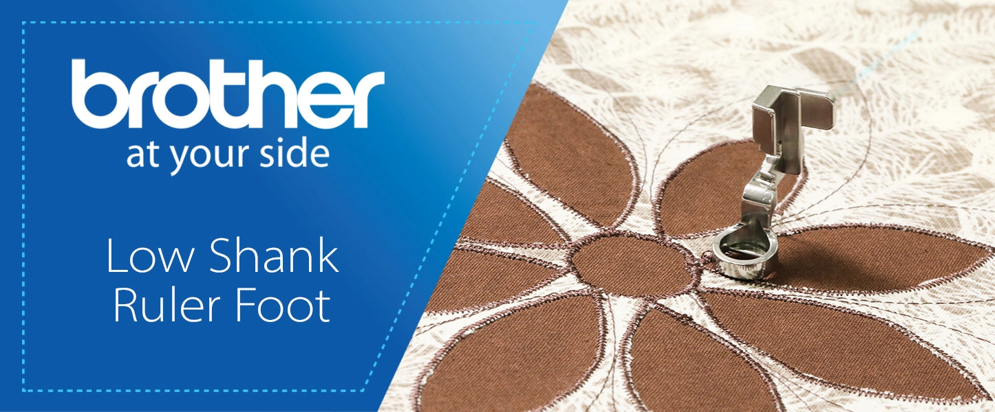 Brother SA219 Ruler Foot for Low Shank – Quiltandsew.com