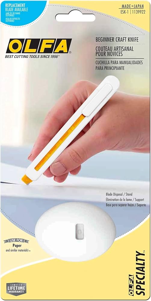 Olfa Beginner Craft Knife – Quiltandsew.com
