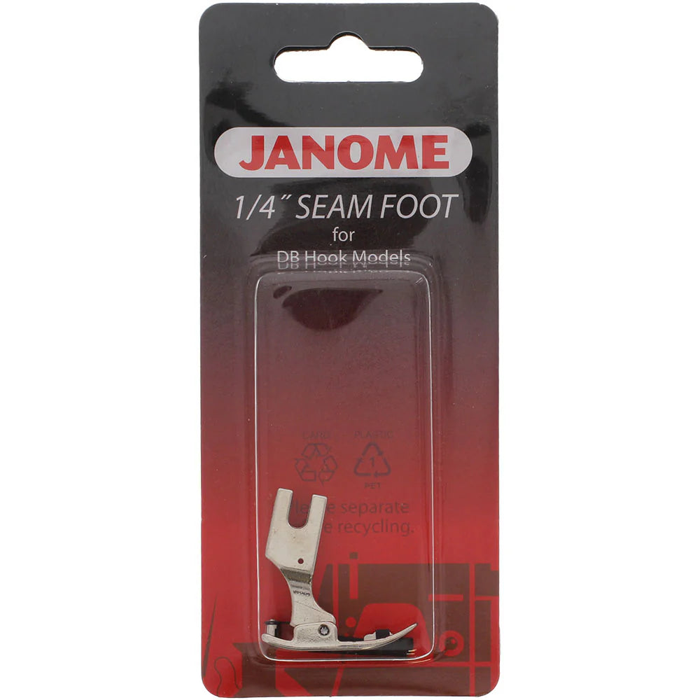 Janome 1/4" Foot w/ Guide High Shank – Quiltandsew.com