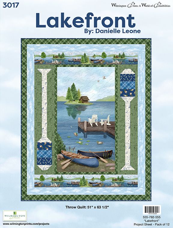 Quilt Kit - Lake Front By: Danielle Leone – Quiltandsew.com