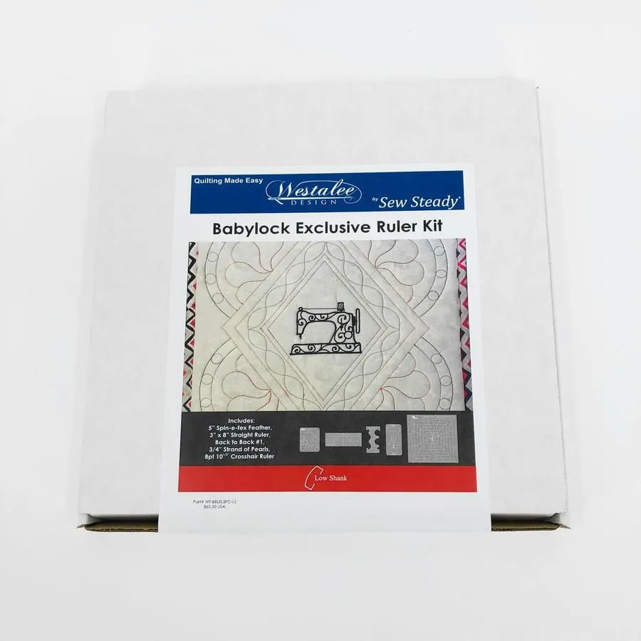baby lock Exclusive Ruler Kit by Sew Steady for Westalee Designs ...