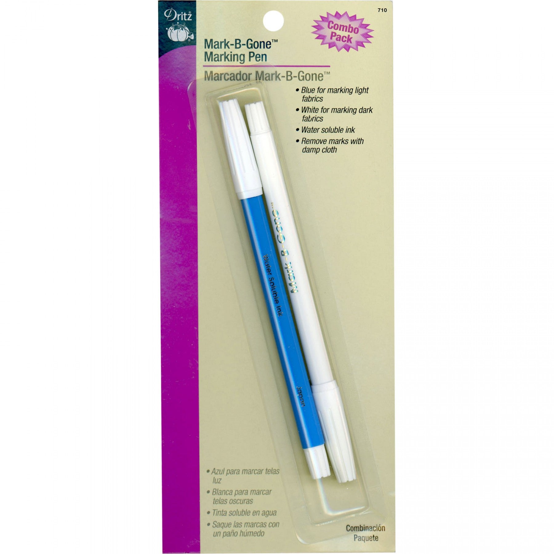 Dritz Mark-B-Gone Double Pack – Quiltandsew.com